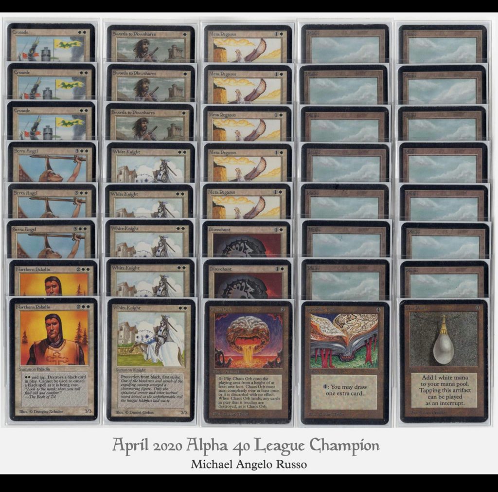 Adventures with Alpha: Fall 2020 Alpha Leagues with Mono Blue Control ...